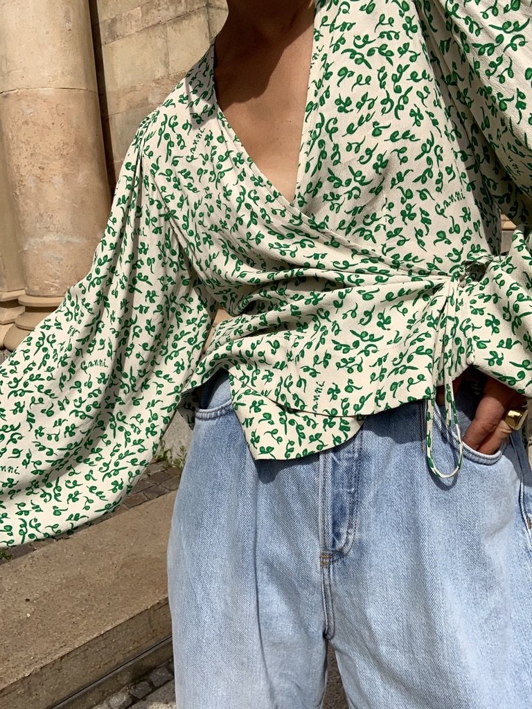 The Ganni Blouse