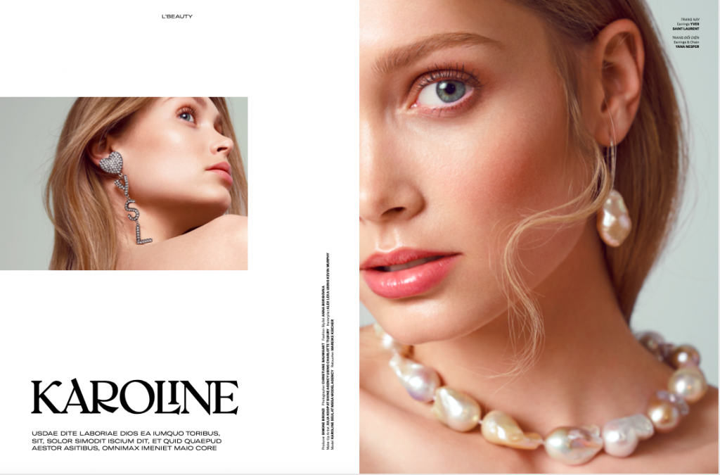Karoline, L'OFFICIEL Vietnam April Issue 2021